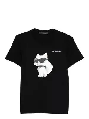 Karl Lagerfeld Graphic T-shirt - Black