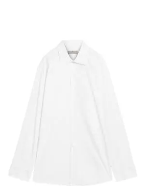 Canali Cottontwill Shirt - White
