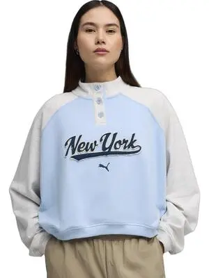 PUMA X Nyc Crew Neck Sweatshirt - Blue