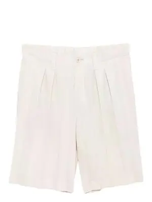 Issey Miyake Edge-ensemble Shorts - Neutrals
