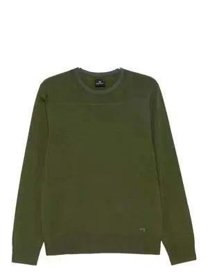 Paul Smith Crew-neck Wool Sweater - Green
