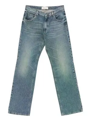 Blumarine Frayed-hem Jeans - Blue