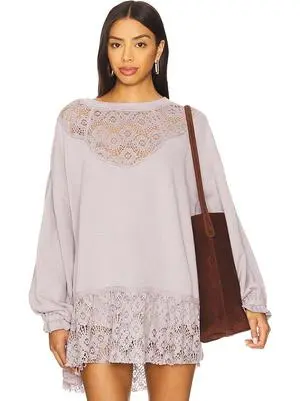 Free People X Revolve Belle Sweatshirt - Lavender
