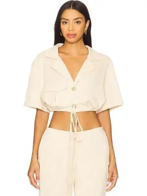 SNDYS. X Revolve Emilie Cargo Top - Beige