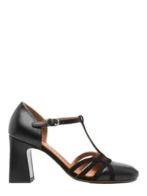 Chie Mihara 85mm T-bar Pumps - Black