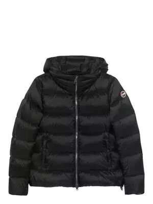 COLMAR Logo-patch Puffer Jacket - Black