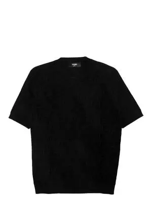Fendi Ff-logo T-shirt - Black
