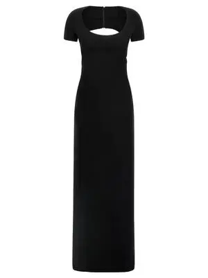 Dsquared2 Cut-out Maxi Dress - Black