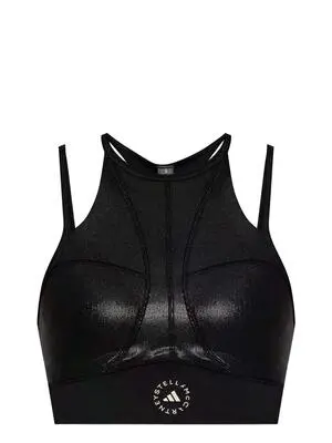 Adidas By Stella McCartney Panelled Sports Bra - Black