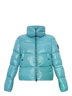 SAVE THE DUCK High-neck Quilted Jacket - Blue