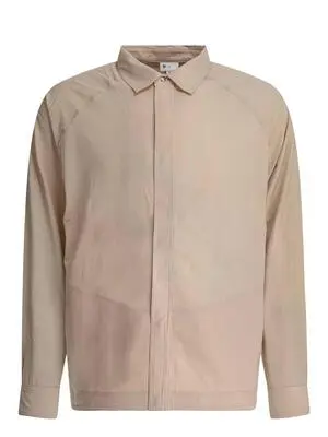 GOLDWIN Button-fastening Raglan-sleeve Shirt - Neutrals