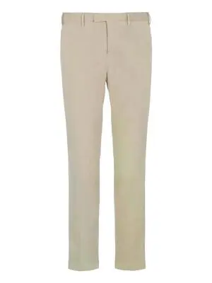PT TORINO Cotton Trousers - Neutrals