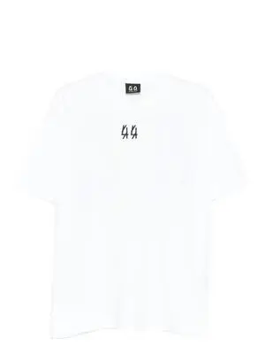 44 LABEL GROUP Short-sleeve Crew-neck T-shirt - White