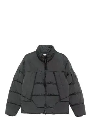 C.P. COMPANY Quilted Puffer Jacket - Grey