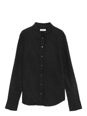 Marc O'polo Geometric Print Shirt - Black