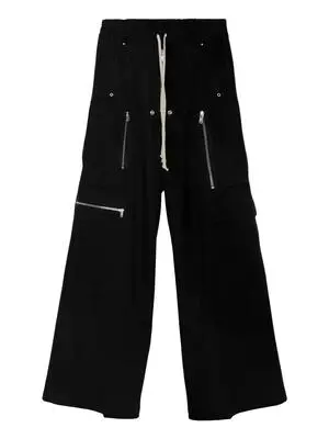 Rick Owens Cargobelas Straight-leg Trousers - Black