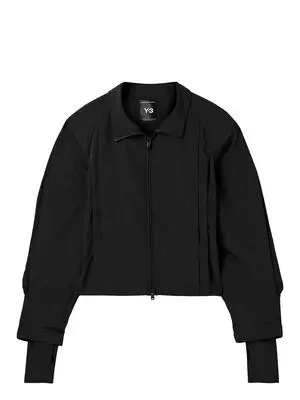 Adidas Originals By Alexander Wang Y-3 Gathered Shell Jacket - Black