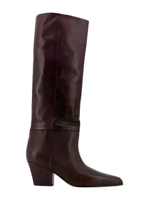 Paris Texas 60mm Jane Leather Knee-high Boots - Brown