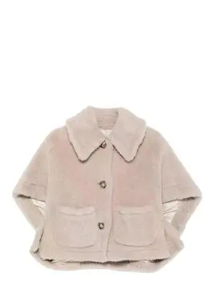 MAX MARA Teddy Button-Up Cape