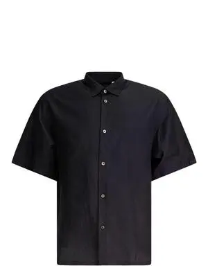 KAPTAIN SUNSHINE Short-sleeve Button-down Shirt - Blue