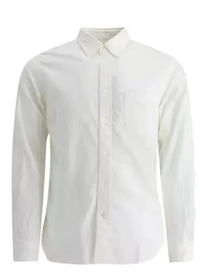 BEAMS Oxford Pocket Shirt - White