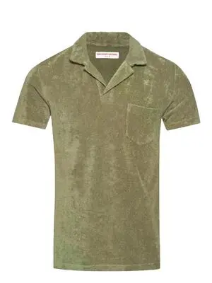 Orlebar Brown Terry Towelling Pocket T-shirt - Green