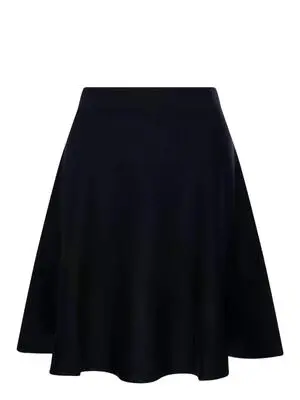 Max Mara Flared A-line Skirt - Blue