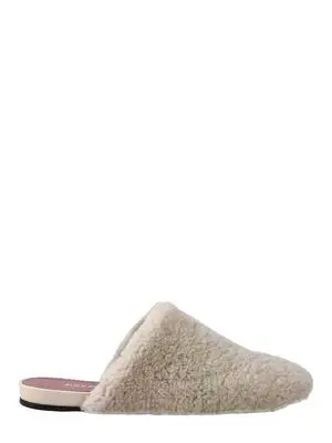 Premiata Shearling Slippers - White
