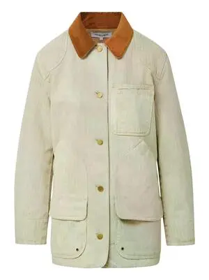 Veronica Beard Corduroy-collar Jacket - Neutrals