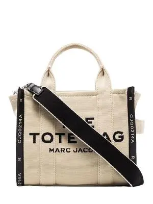 Marc Jacobs Jacquard Logo Handbag - Beige