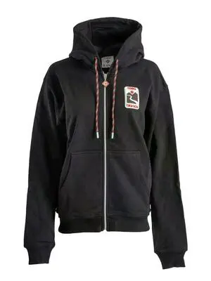 Casablanca Hooded Zip-up - Black
