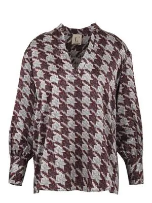 L' AUTRE CHOSE L'autre Chose Houndstooth Shirt