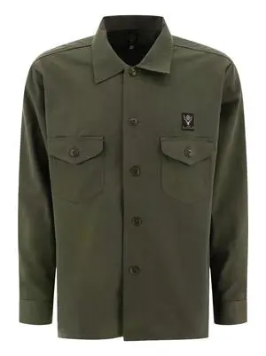 SOUTH2 WEST8 Patch-pocket Button-up Shirt - Green