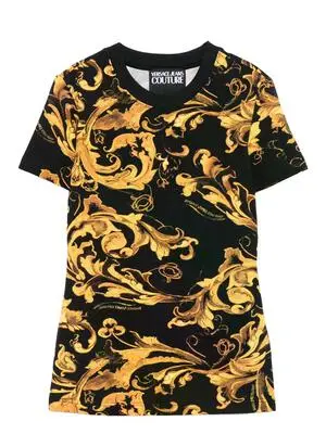 Versace Printed T-shirt - Black