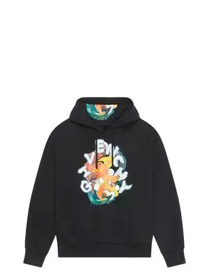 Givenchy Psychedelic Print Hoodie - Black