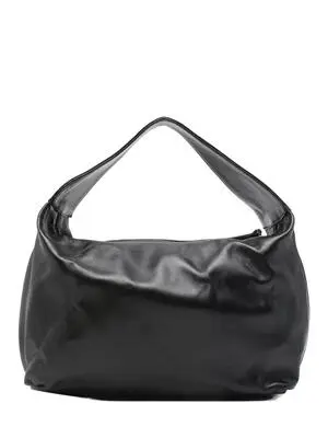 Gimaguas Leather Top-handle Shoulder Bag - Black