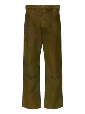 MAISON MARGIELA Maison Margiela Patch Cotton Trousers