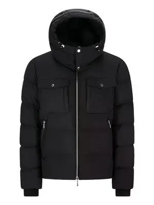 MOORER Hooded Jacket - Black