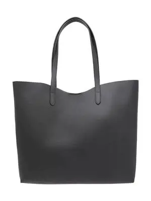 Il Bisonte Roseto Press-fastener Leather Tote Bag - Black