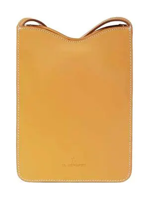Il Bisonte Roseto Leather Shoulder Bag - Neutrals