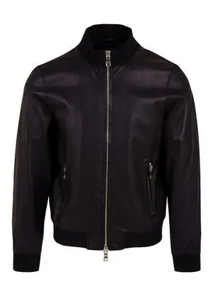 THE JACK LEATHERS Leather Jacket - Blue