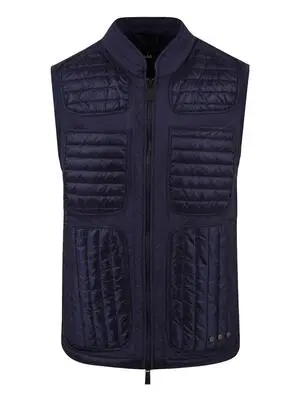 Add Quilted Vest - Blue