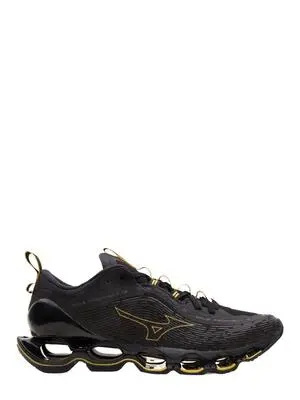 Mizuno Athletic Sneakers - Black/gold/metallic Gray