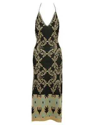 AKEP Sleeveless Maxi Dress - Fantasia
