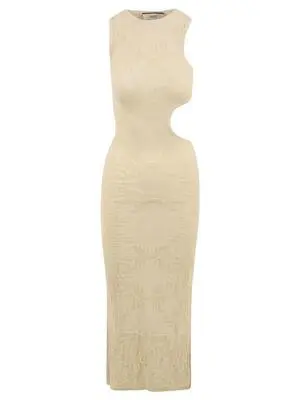 AKEP Sleeveless Midi Dress - Cream