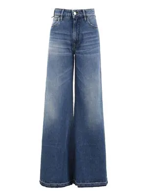 CYCLE Wide-leg Jeans - Blue
