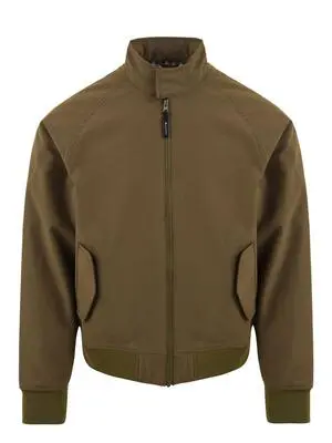 Aquascutum Zip-up Coat - Army Green
