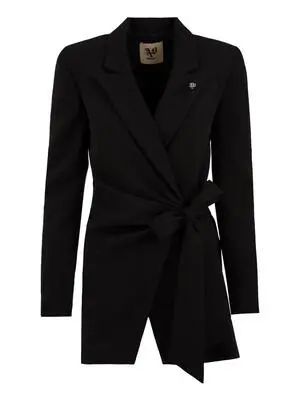 ANIYE BY Belted Blazer - Black