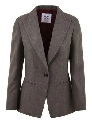 DOUUOD Tailored Jacket - Grigio Fumo