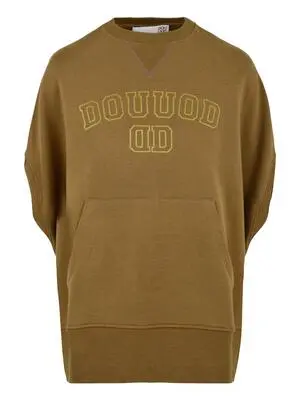 DOUUOD Pullover Sweater - Brown